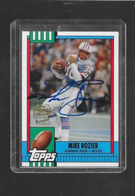 2013 Topps Archives - MIKE ROZIER - Fan Favorites Autograph - OILERS ...