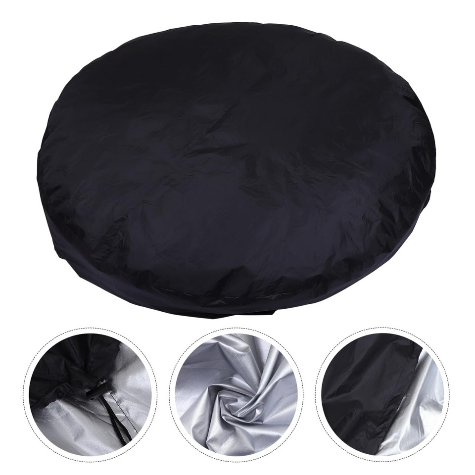Round Hot Tub Cover 6ft Round Pool Cover Inflatable Hot Tub Covers ...