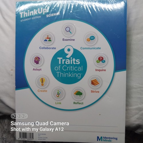 ThinkUp! Science Student Edition Level 5 Standards Mastery Through ...