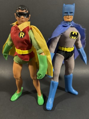 1974 VINTAGE MEGO WGSH BATMAN & ROBIN 8" T2 FIGURES DC UNIVERSE ALL ...