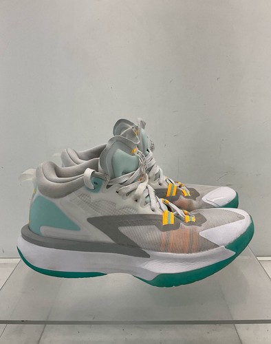 Jordan Zion 1 White Dynamic Turquoise Mesh Basketball Shoes 8 | eBay