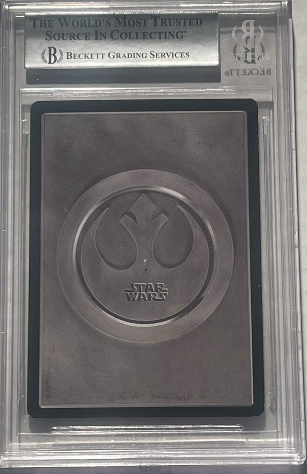 Decipher Star Wars CCG Commander Luke Skywalker Japanese Hoth BGS 8.5 ...