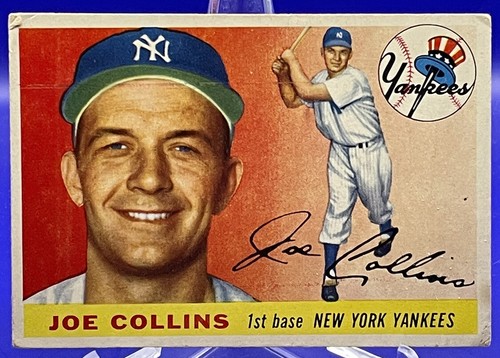 JOE COLLINS NEW YORK YANKEES 1955 TOPPS #63 | eBay