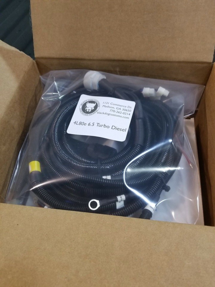 HMMWV 6.5 TD 4 speed 4L80e stand alone wire harness, Transmission ...