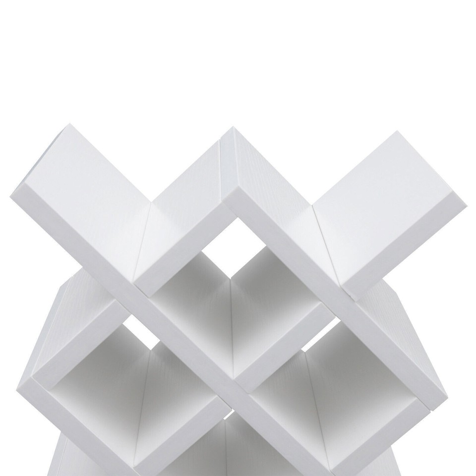 Wine Lattice Rack Wall-Mounted Insert Display Wooden Storage Holder ...