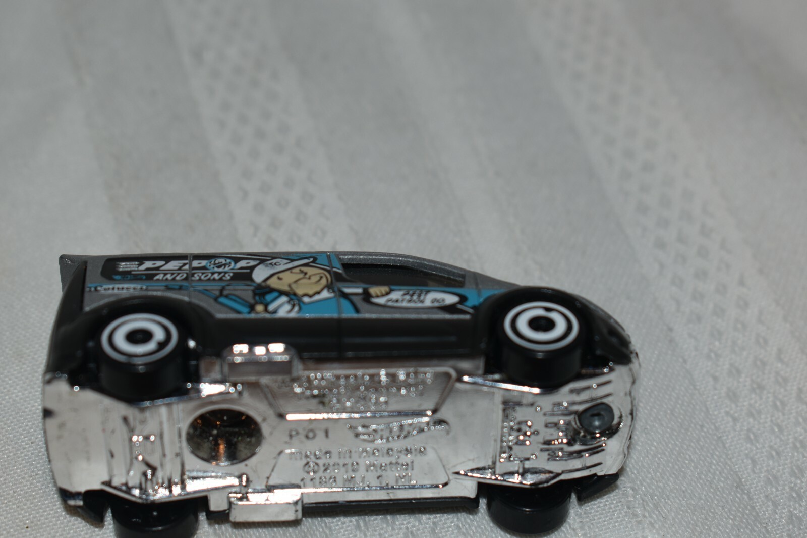 Hot Wheels 2019 Blue Ford Transit Connect PepP and Sons, Made in ...