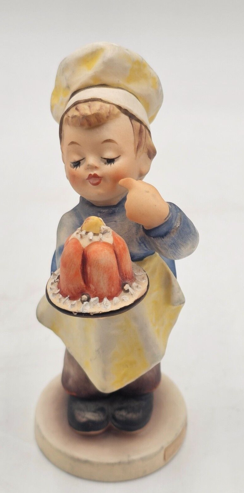 Vtg Goebel Germany Hummel The Baker #128 Boy With Cake Sculpture | eBay
