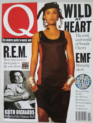 Q Magazine #74 (Nov 1992) Neneh Cherry, EMF, REM, Keith Richards, Roger ...