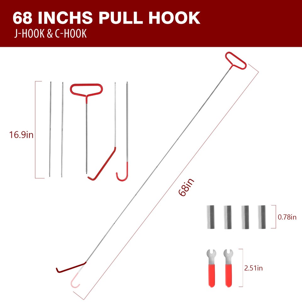 Car Repair Tool Kit Portable Automotive Tool Set with Carrying Bag for ...