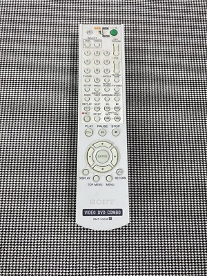 SONY VIDEO DVD COMBO REMOTE CONTROL RMT-V501E INFRARED TESTED J0383 | eBay