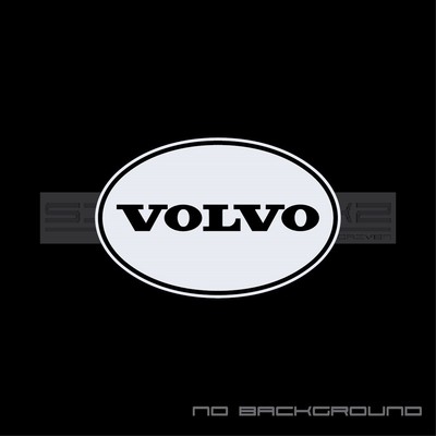 Volvo Decal Circle Sticker logo XC90 V40 V60 S40 S60 R T5R Sweden Pair ...