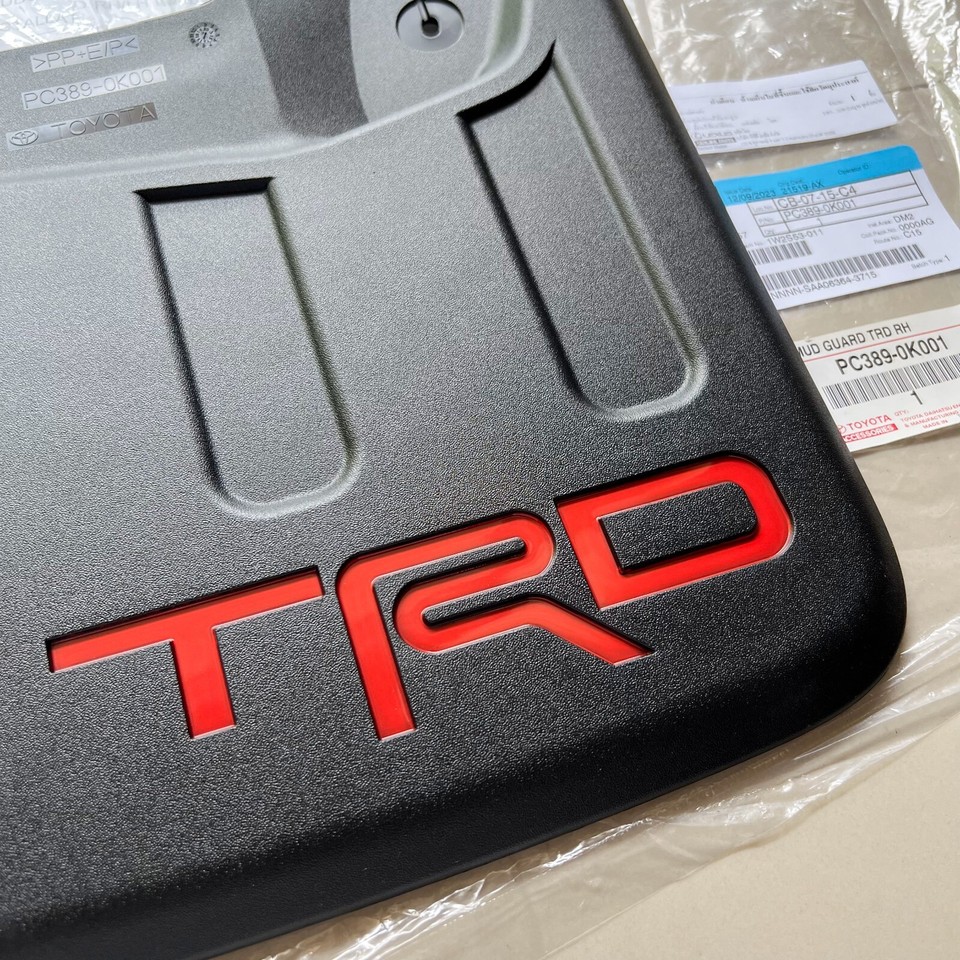 Left Right Rear Mud Guard Flap Splash TRD Genuine for Toyota Hilux Revo ...