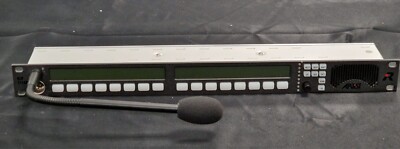 Riedel RCP-2116P4 16-Key LCD Rackmount Intercom Control Panel | eBay