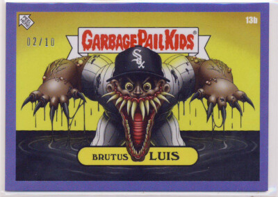 2022 Topps Garbage Pail Kids GPK X MLB PARDEE Purple Variant 13b Robert ...