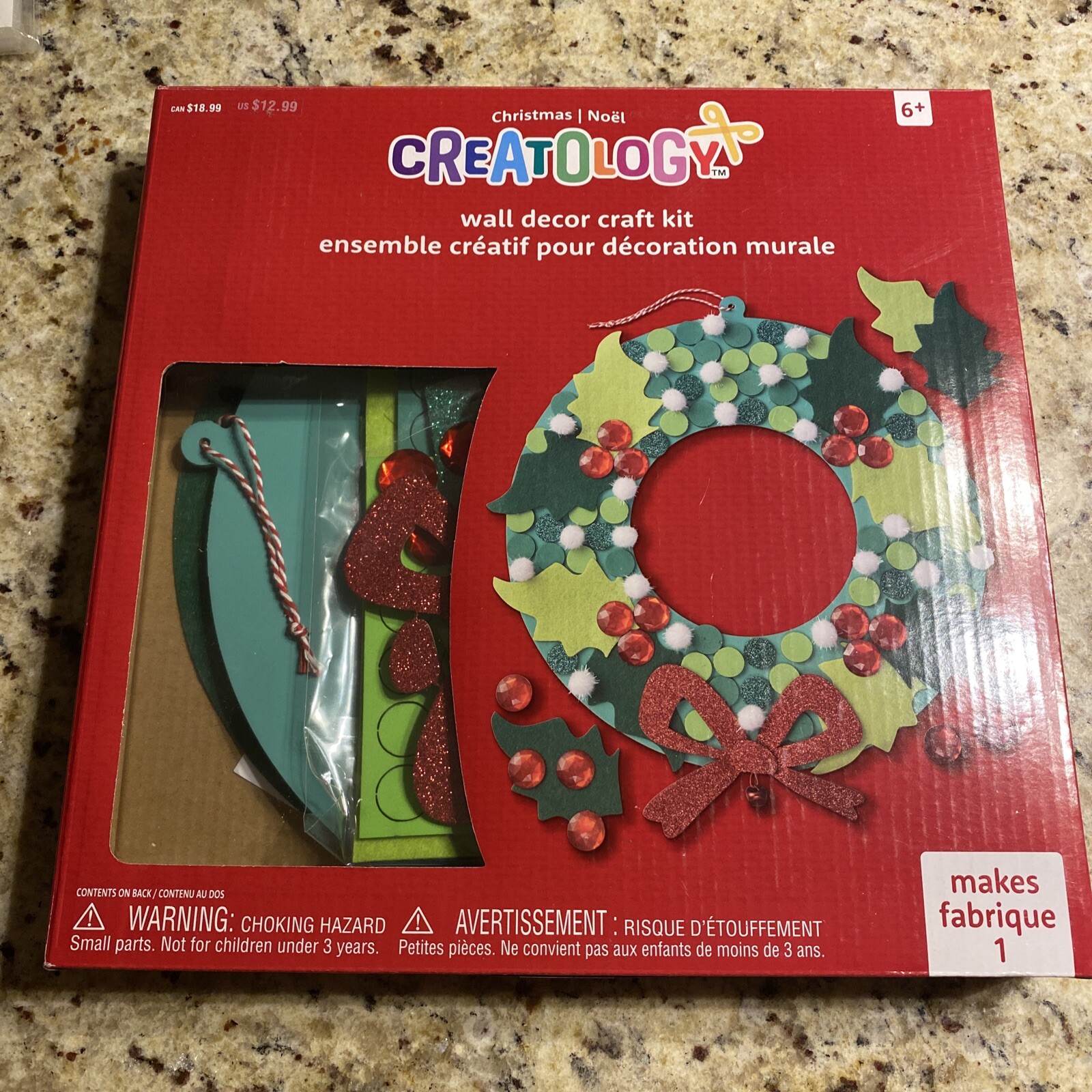 Creatology Children's Craft Kit Christmas Wreath | eBay
