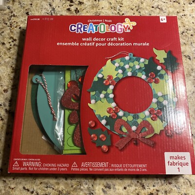 Creatology Children's Craft Kit Christmas Wreath | eBay