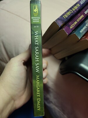 Love Inspired Suspense- What Sarah Saw - Without a Trace Book #1 | eBay