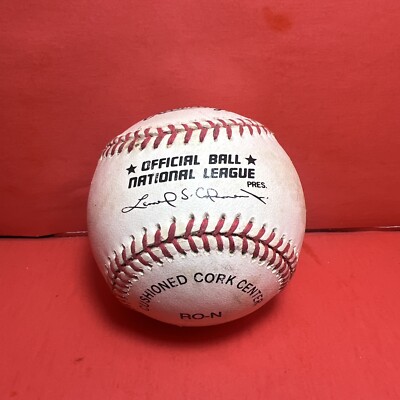 Rawlings Official National League MLB Baseball Leonard S. Coleman EX🦄 ...