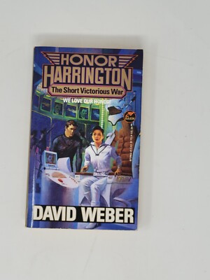 DAVID WEBER SIGNED PAPERBACK - Honor Harrington: The Short Victorious ...