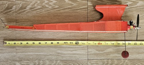 Free Flight Model Airplane Fuselage Mini Cox Engine And Tatone Timer ...