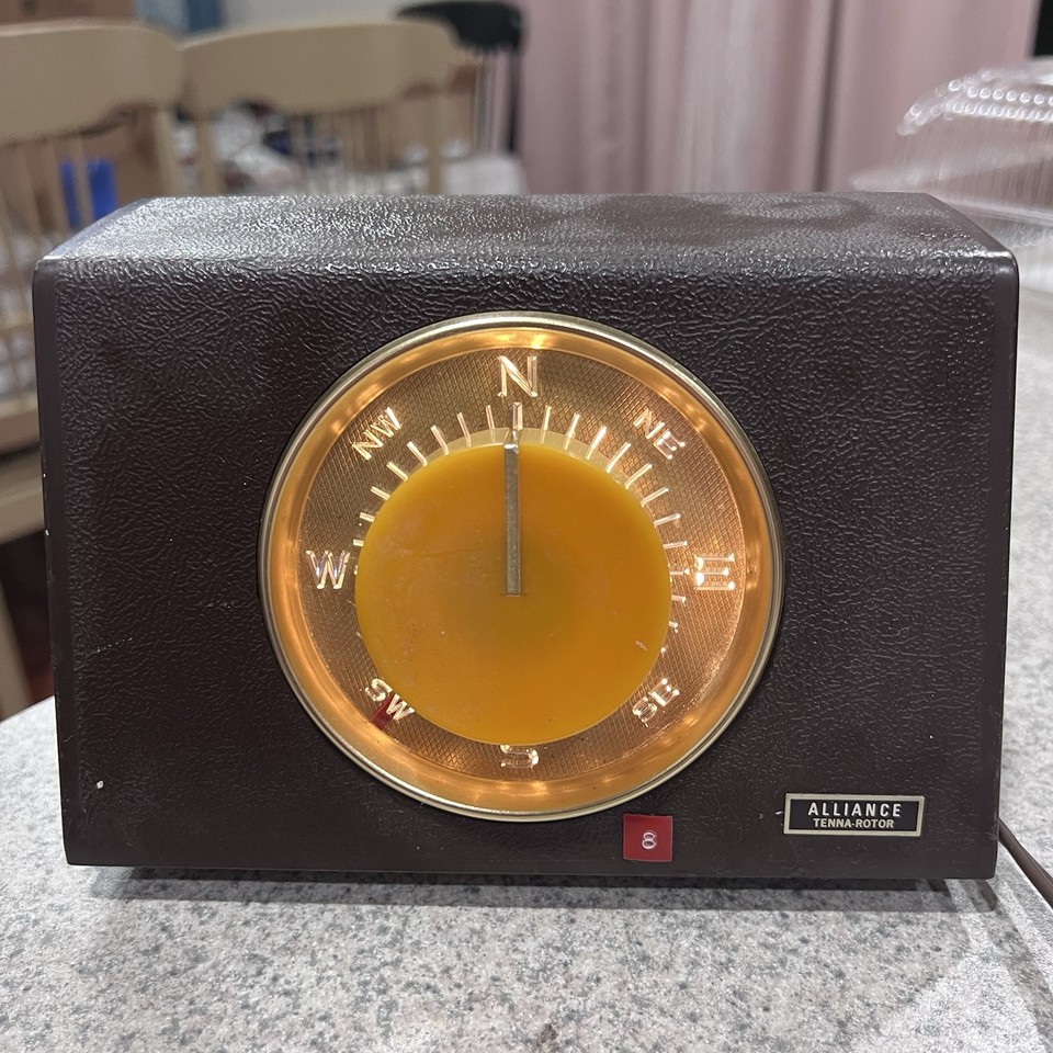 Vintage Alliance Tenna Rotor Model U-100 Antenna Rotator Control Box ...