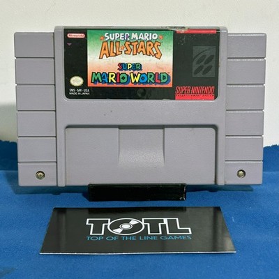 Super Mario All Stars + Super Mario World (Super Nintendo Game ...