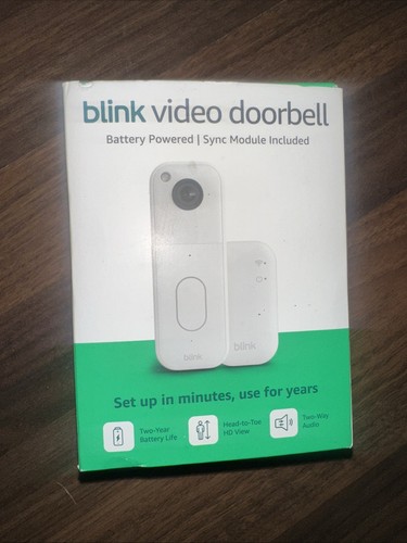 New 2025 Blink Video Doorbell 2nd Gen + Sync Module Core - System | eBay