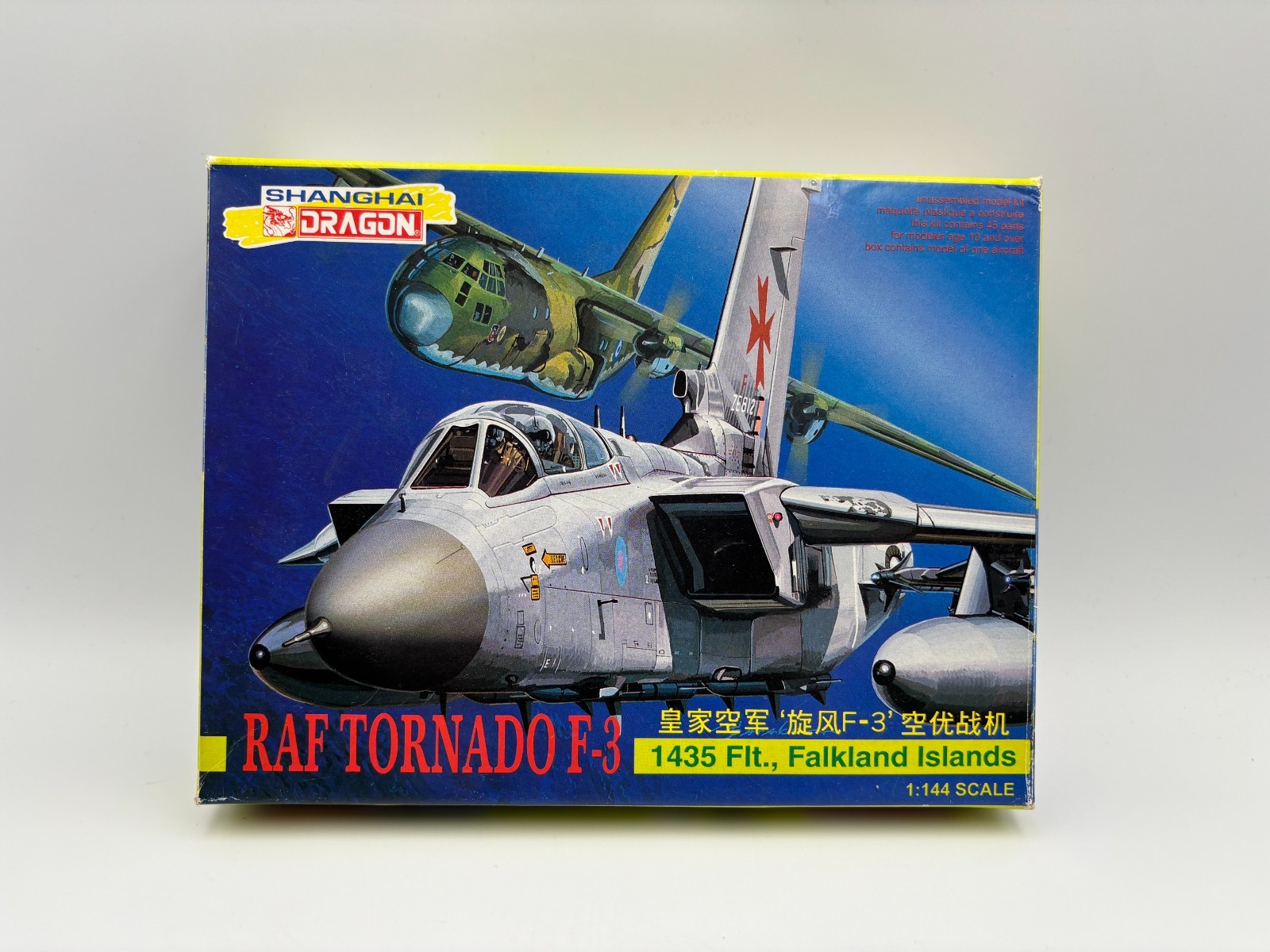 RARE NIOB Dragon Models 1/144 Kit:4575 RAF TORNADO F-3 1435 Flt ...