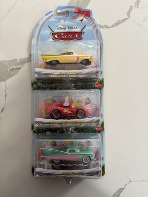 Disney Pixar Cars Easter Flo, Ramone, and Lightning McQueen Bundle New ...