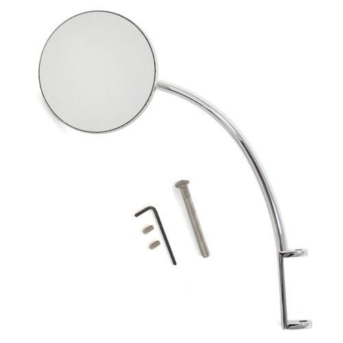 Door Hinge Pin Mirror 4" w/Curved Arm 1948-1952 F-3 Truck | eBay