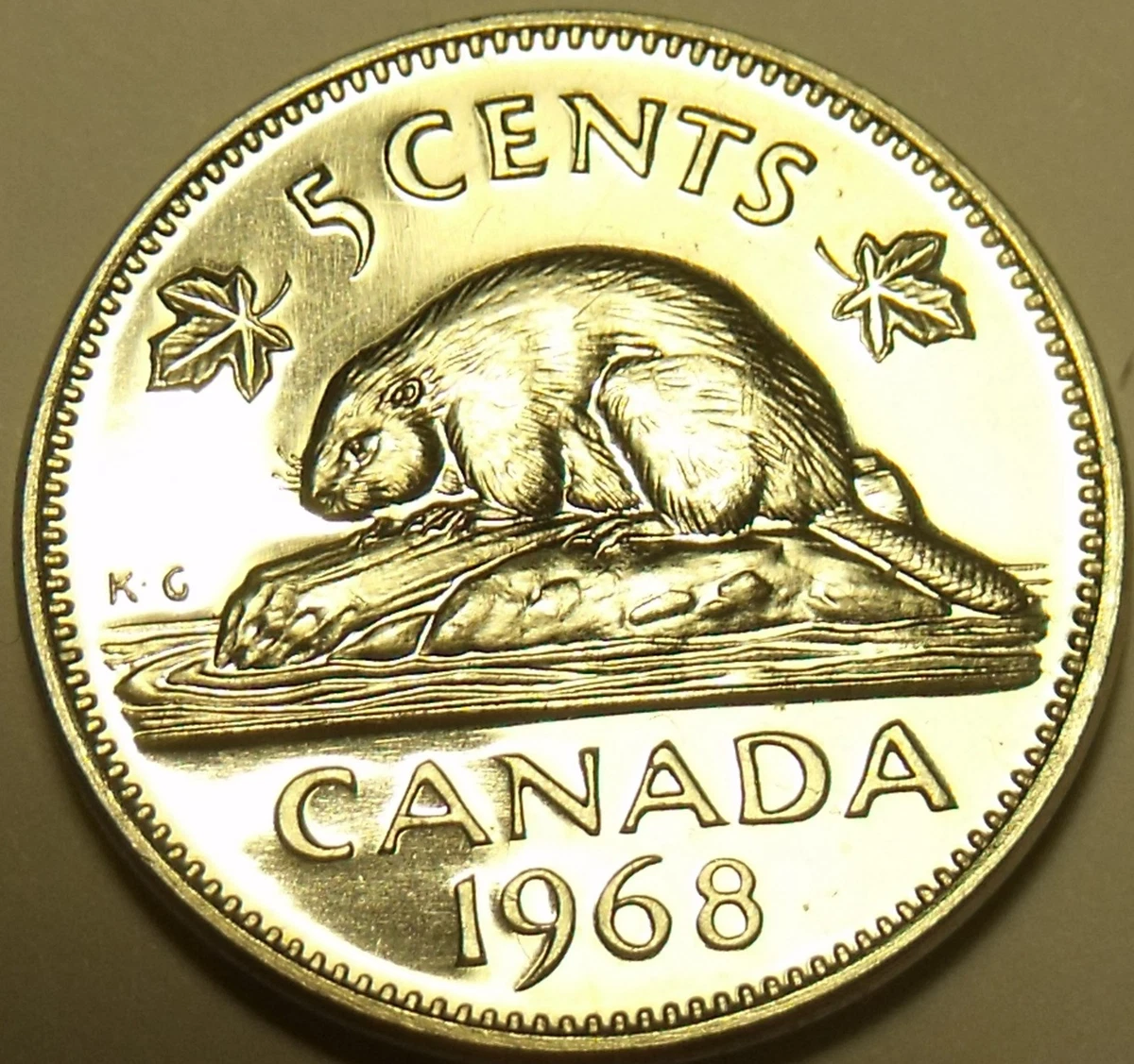 1968 Canadian Nickel
