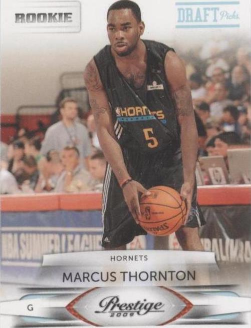 2009-10 Panini Prestige - Rookie Marcus Thornton #241 Draft Picks Light ...
