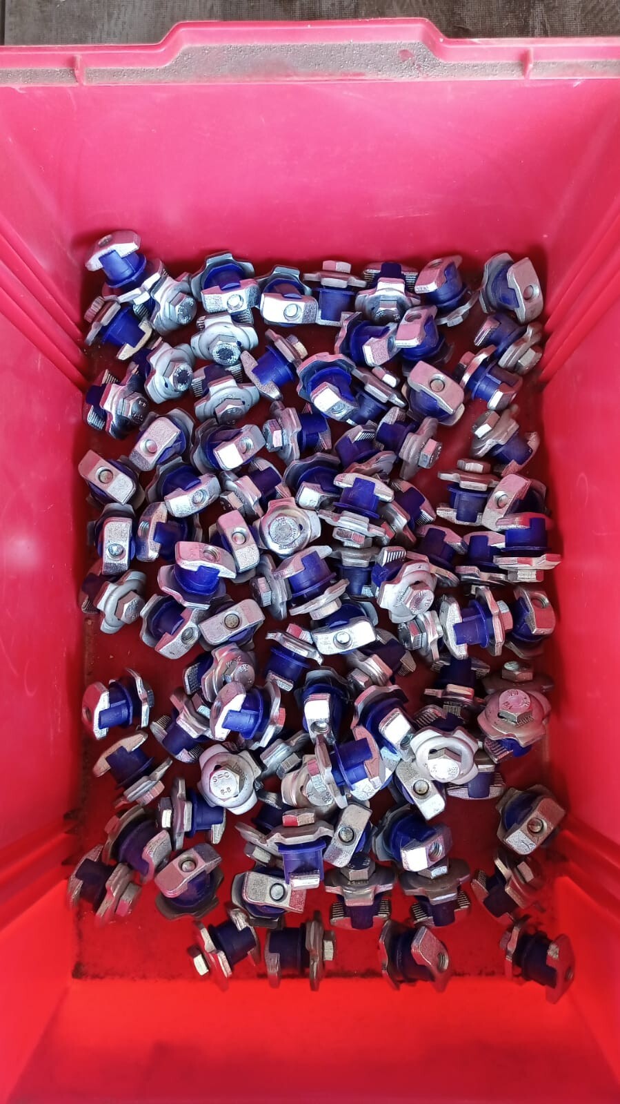 WOPF Schienen Knopf für Montageschienen 25 Stück Verbindungsknopf | eBay.de