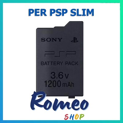 Batteria per Sony PSP SLIM Serie 2000 2004 3000 3004 Nuova Ricambio | eBay