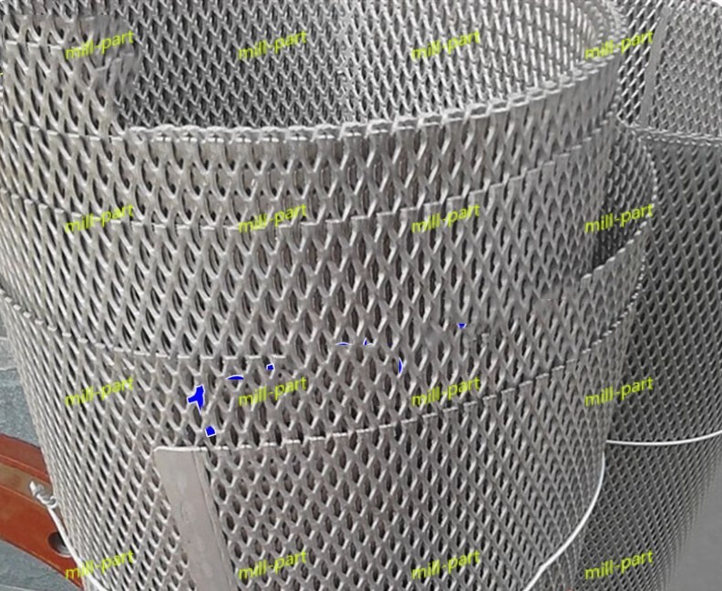 1PC Metal Titanium Grade Mesh Perforated Holes Plate Expanded 100mm ...