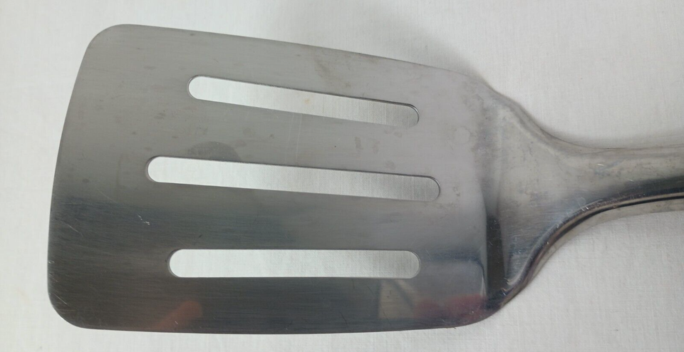 KitchenAid Black Spatula Stainless Steel Kitchen Utensil RARE 14.5 ...