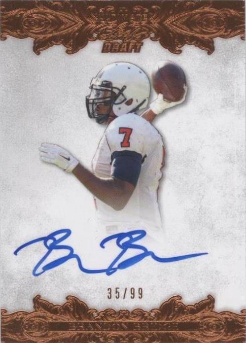 2015 Leaf Ultimate Draft - Base Autographs Brandon Bridge #BA-BB1 ...