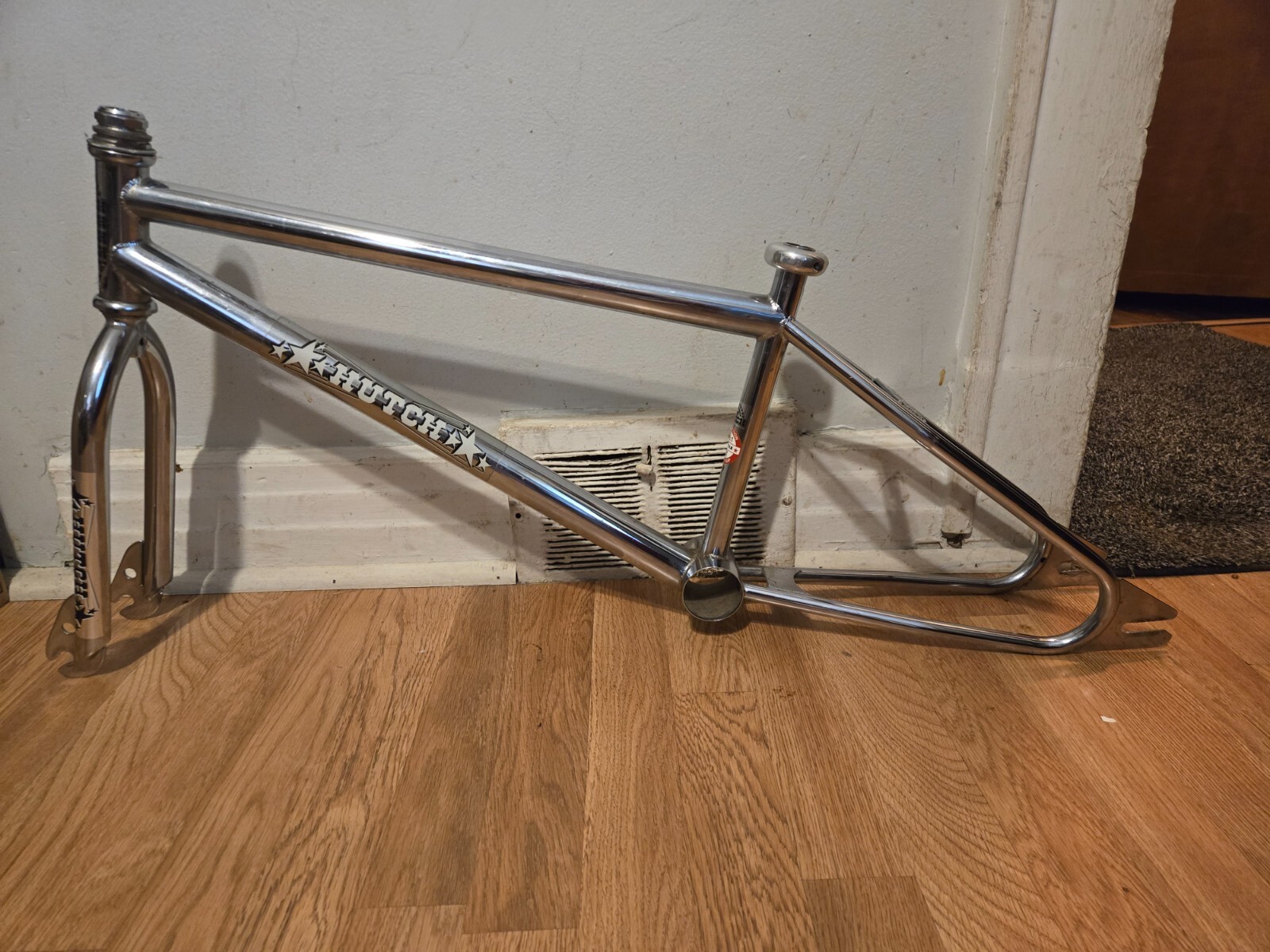 OLD SCHOOL PRE SERIAL # DRILLED BRAKE BRIDGE HUTCH FRAME JUDGE FORK ...