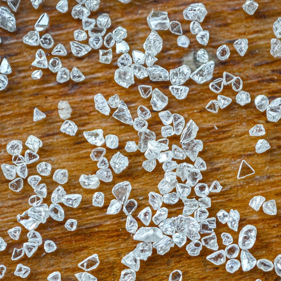 Raw Tiny 1.00CT Natural Rough Loose Small White Diamond, Uncut Raw ...