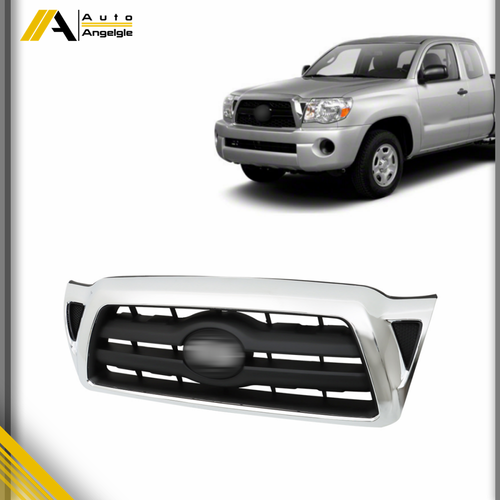 Front Bumper Grille Chrome Plastic For Toyota Tacoma 2005-2020 2011 ...