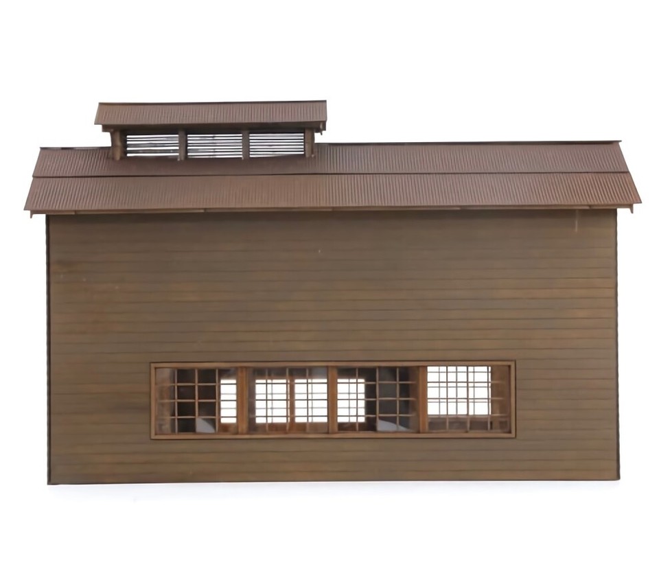 1:80 Scale Engine House Kit Steam Locomotive Train Shed HO/H0/J 16.5 mm ...