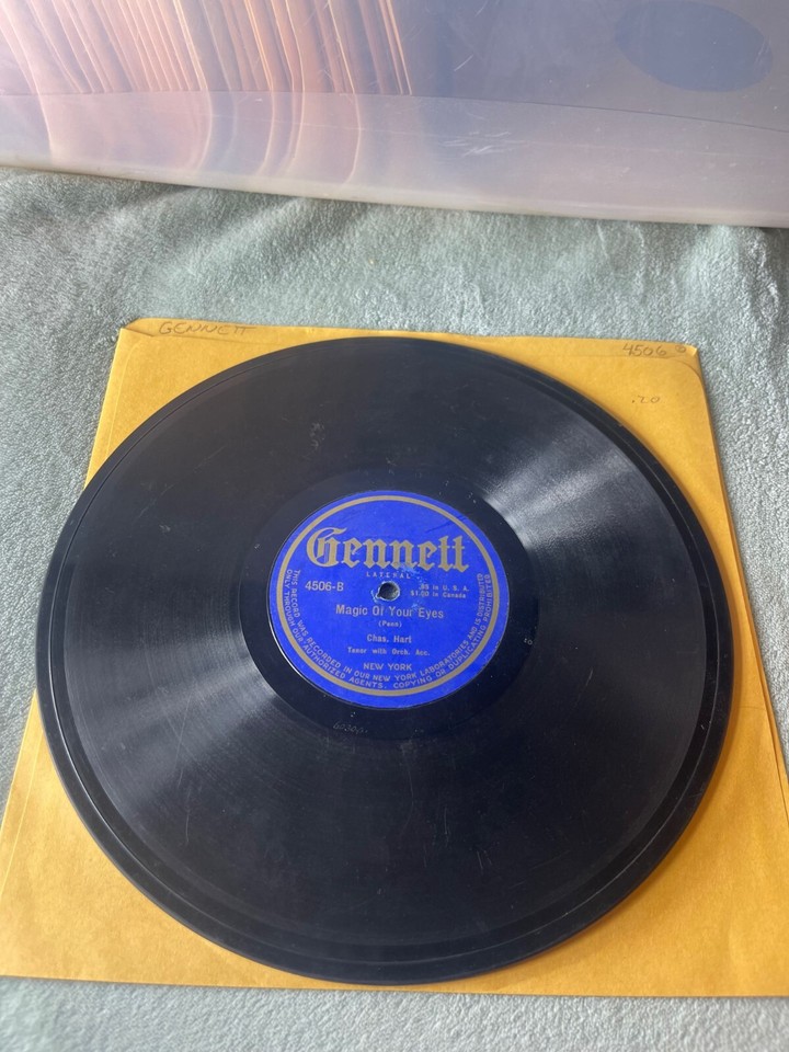 GENNETT Record 78 rpm 4506 TILL WE MEET AGAIN / MAGIC OF YOUR EYES #2 ...