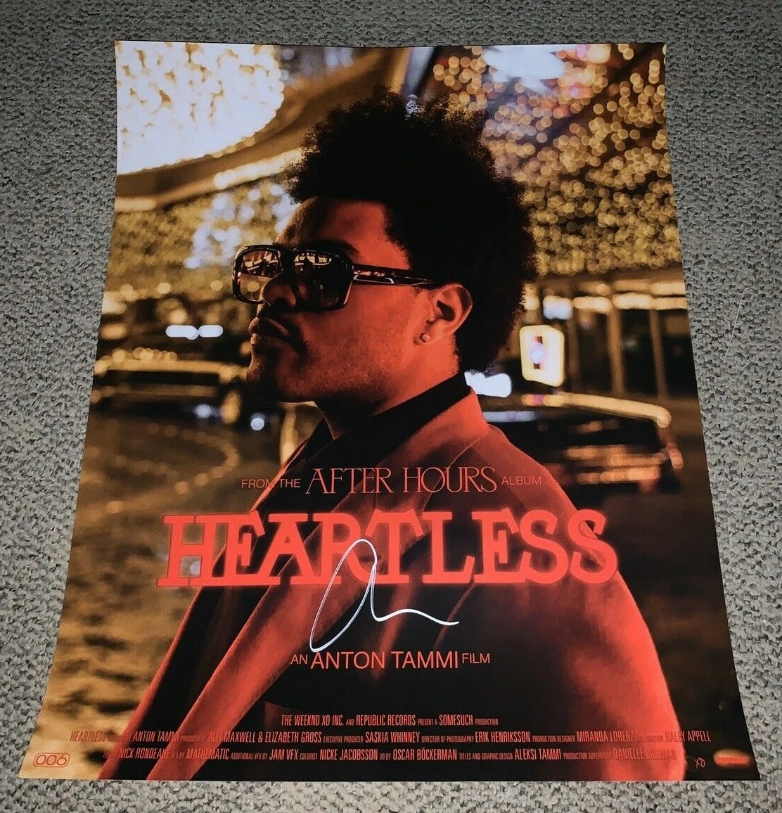 The Weeknd Xo Poster