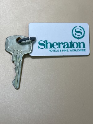 Sheraton Hotel Motel Room Key Fob & Key Philadelphia Pennsylvania #738 ...