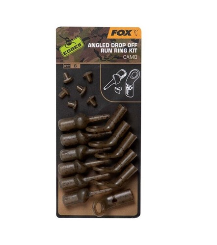 Fox Edges Camo Angled Drop Off Run Rig Kit NEW Carp Fishing Terminal ...