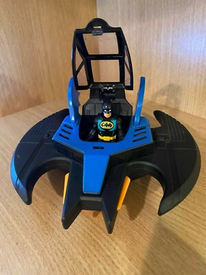 2008 Mattel Fisher Price Imaginext Batman Batwing Ship DC Super Friends ...