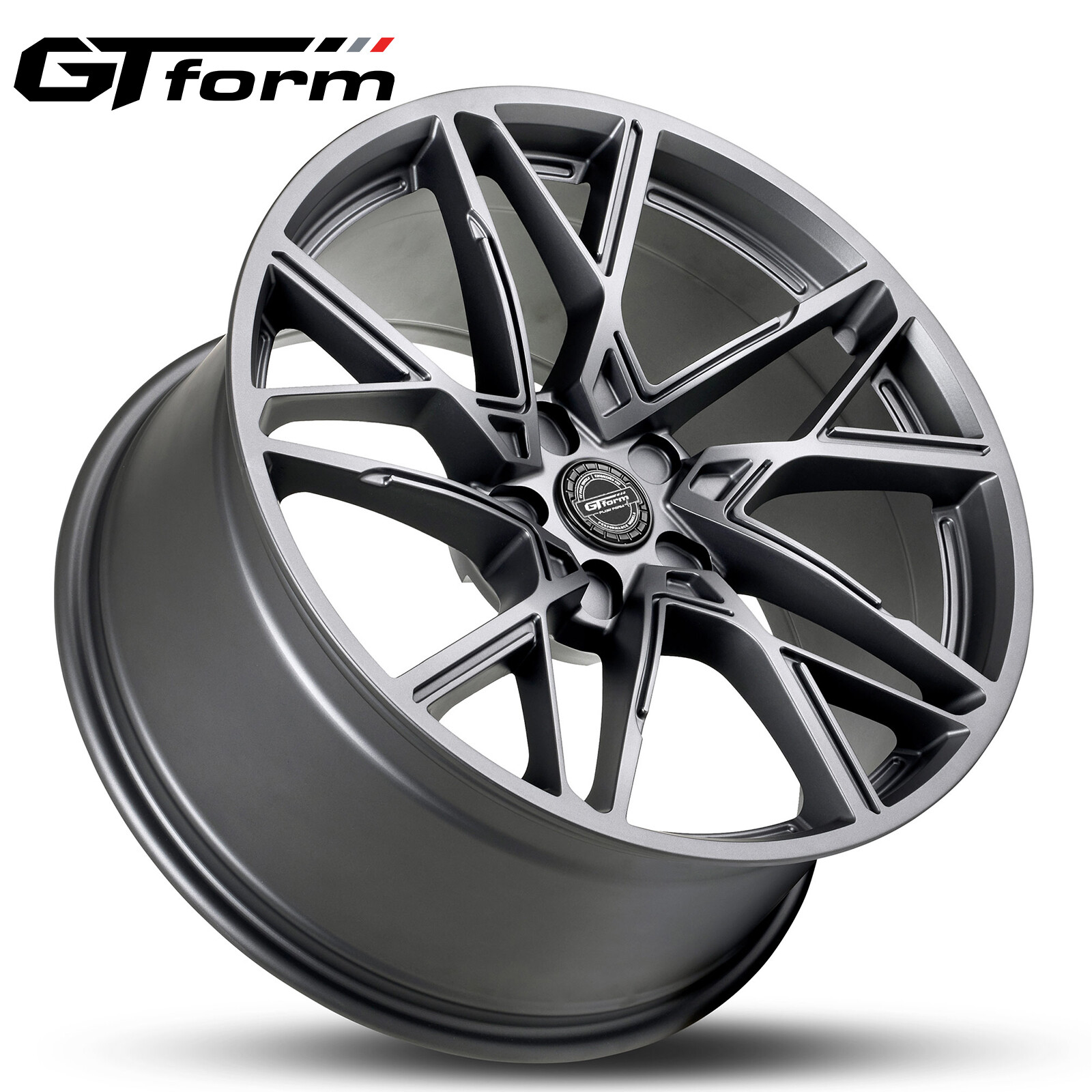 COMMODORE WHEELS 20 INCH STAGGERED GT FORM INTERFLOW GREY RIMS FOR VE ...