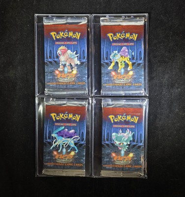Pokémon Neo Revelation - 4 Booster Pack Art Set - Unlimited 2001 | eBay