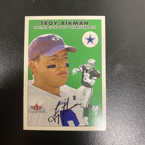 2000 Fleer Tradition Football Card #96 Troy Aikman | eBay