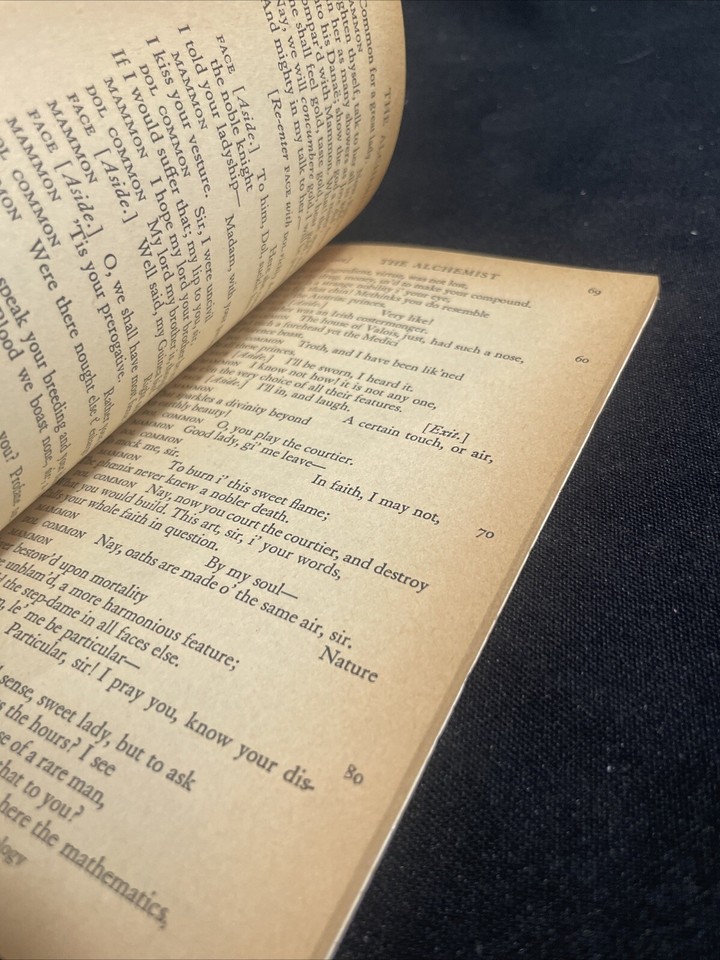 Ben Jonson / THE ALCHEMIST 1947 Paperback | eBay UK